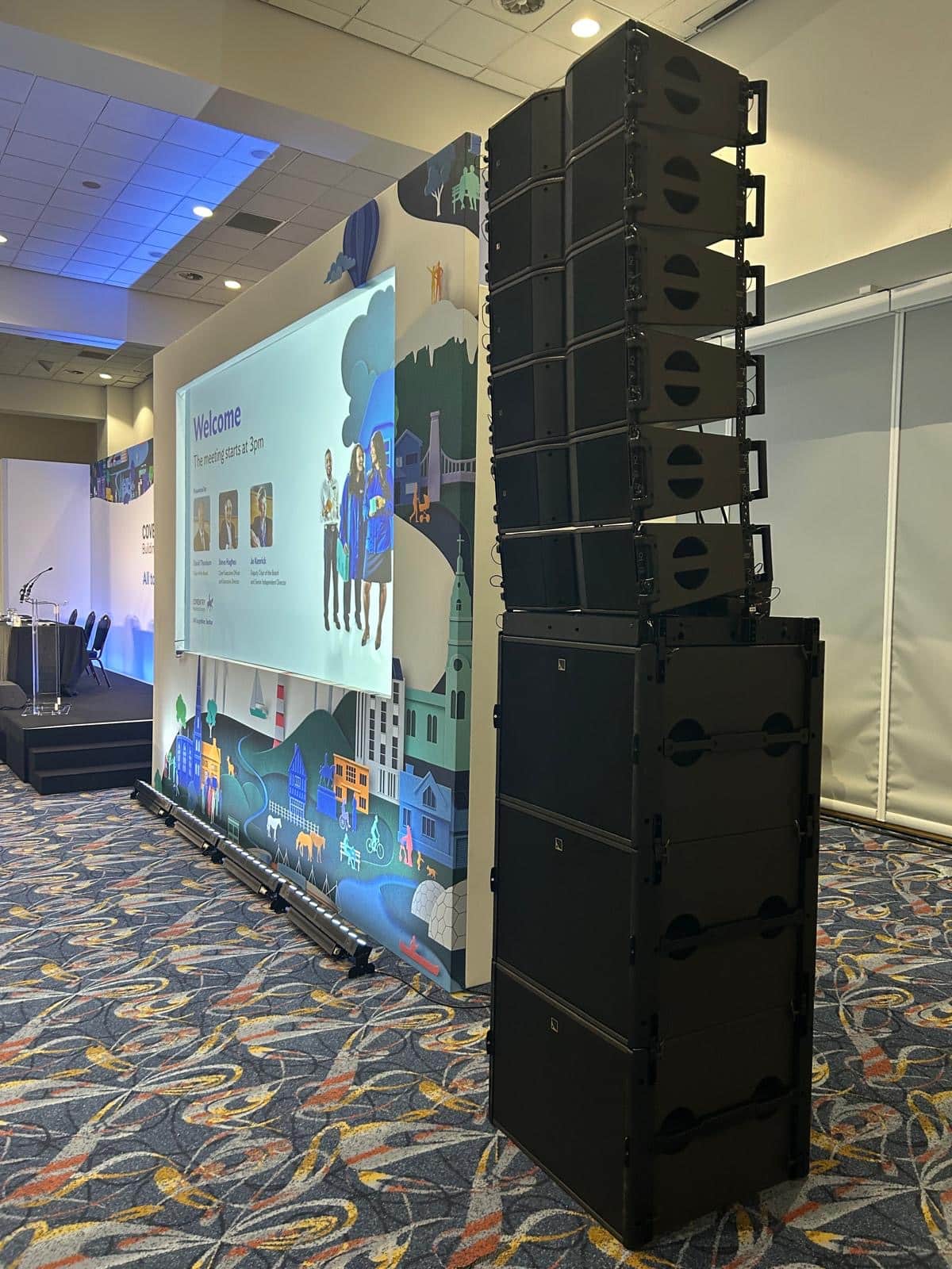 Audio Equipment Hire for Events - Red Event Production