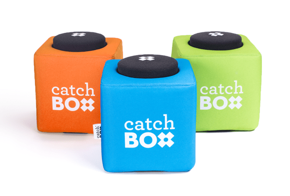 Catchbox Pro - Throwable Microphone for Hire - Red Event Production
