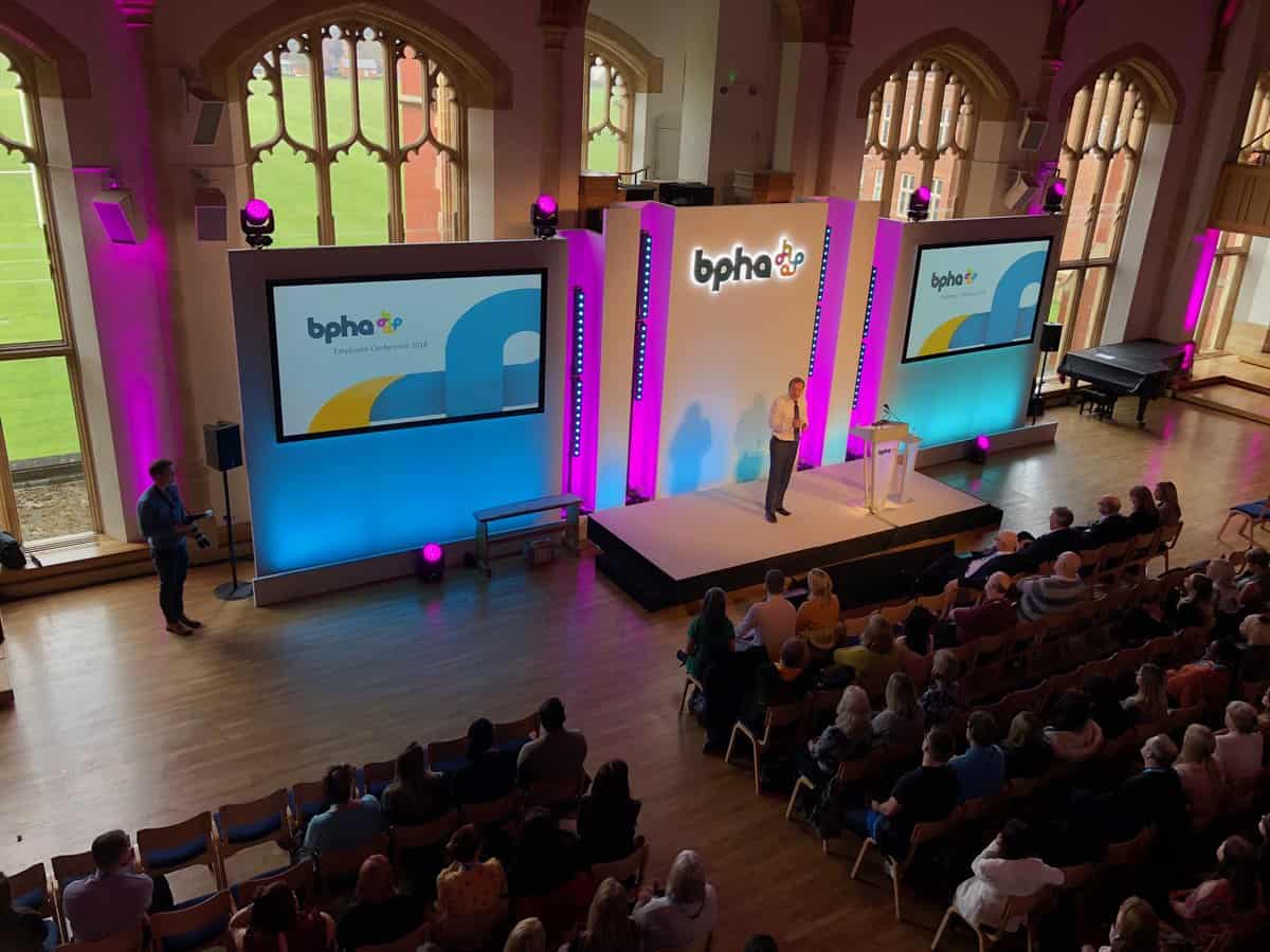 12ft Stage Set Panels - Custom Finish for Hire - Red Event Production