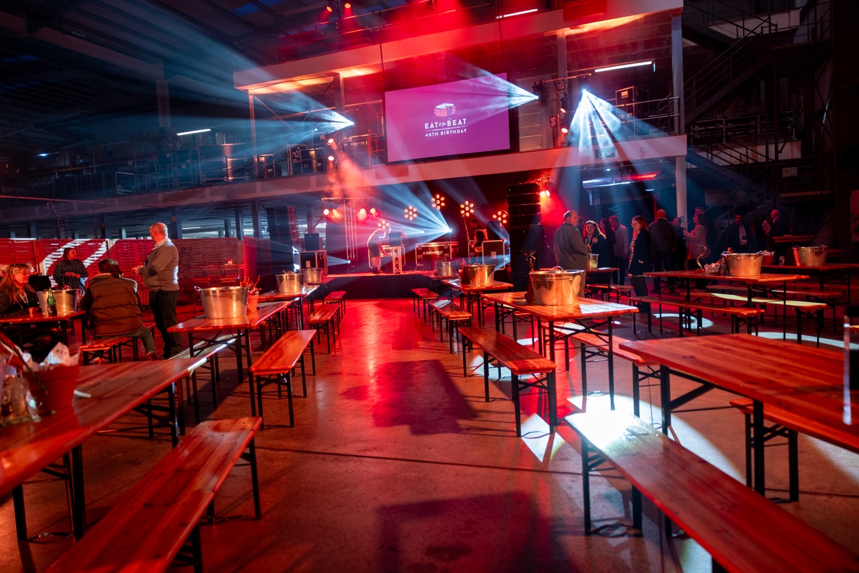 Eat To The Beat - 40th Birthday - Red Event Production