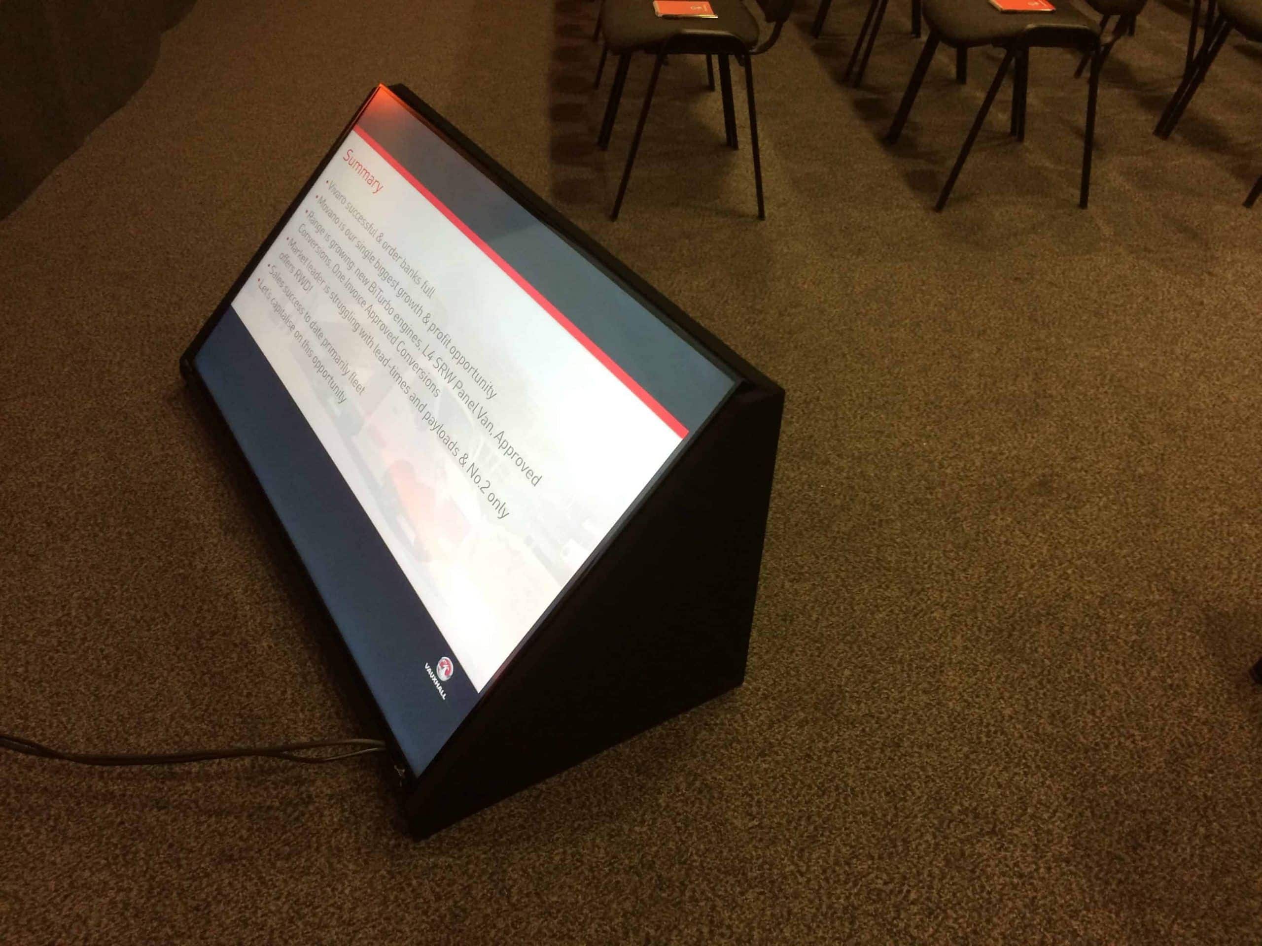 Samsung 55" 4K LED Screen (QM55R) for Hire - Red Event Production