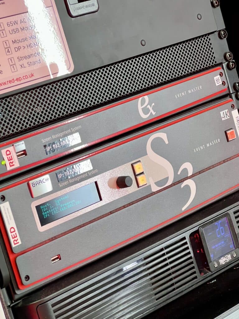 Barco S3-4K Screen Management Controller - Red Event Production