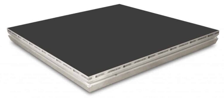 Lightspace 1M x 1M Stage Deck for Hire - Red Event Production