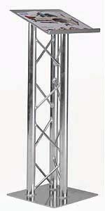 Trilite Lectern for Hire - Red Event Production