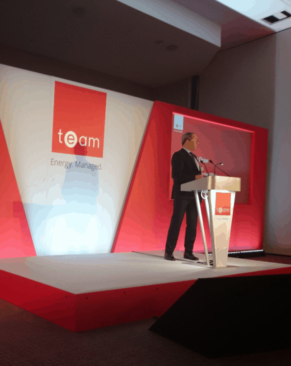 Executive Lectern for Hire - Red Event Production