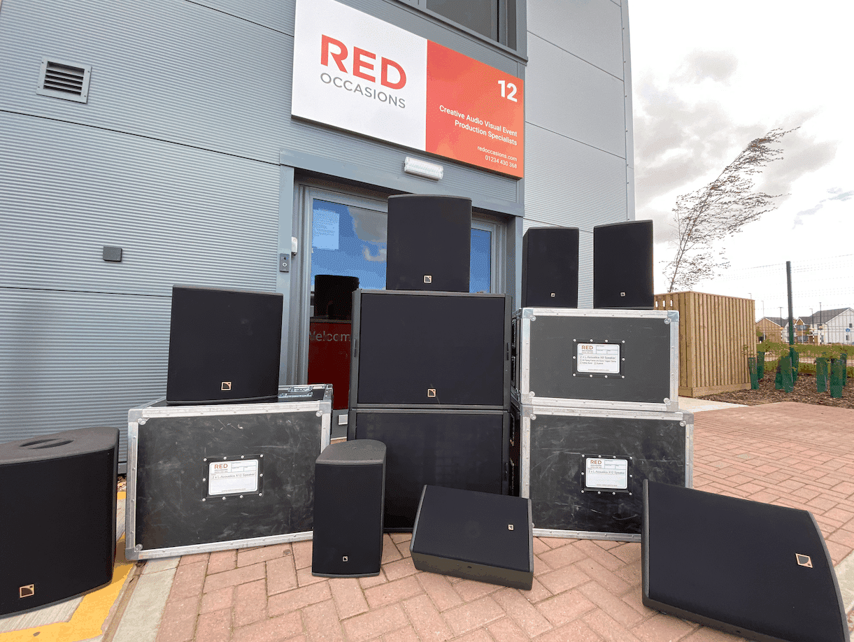 We Take Delivery of Our New L-Acoustics Sound System - Red Event Production